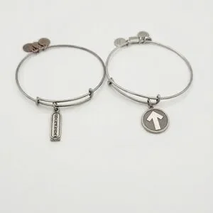 Alex and Ani | Jewelry | Alex And Ani Silver Tone Stand Up 2 Cancer And ...